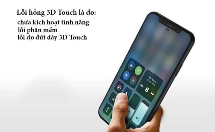 Thay dây 3D Touch iPhone Xs Max - Ép kính Cần Thơ